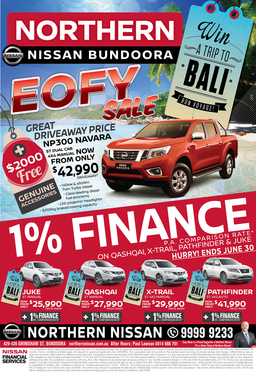 Northern Nissan EOFY Sale | ADME